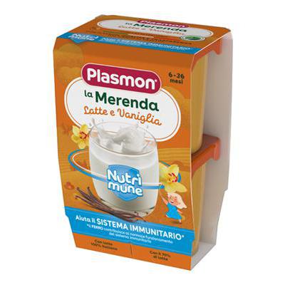 PLASMON BABY FOOD SNACK MILK AND VANILLA GR 120 X 2 X 12 - Migro Express