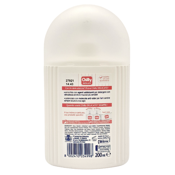 CHILLY INTIMATE WASH ML 200 DELICATE DETERGENTE INTIMO X 12 - Migro Express